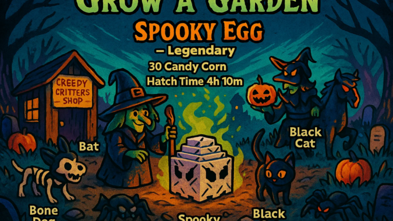 How to Get Spooky Egg in Grow a Garden – Mmoorpg